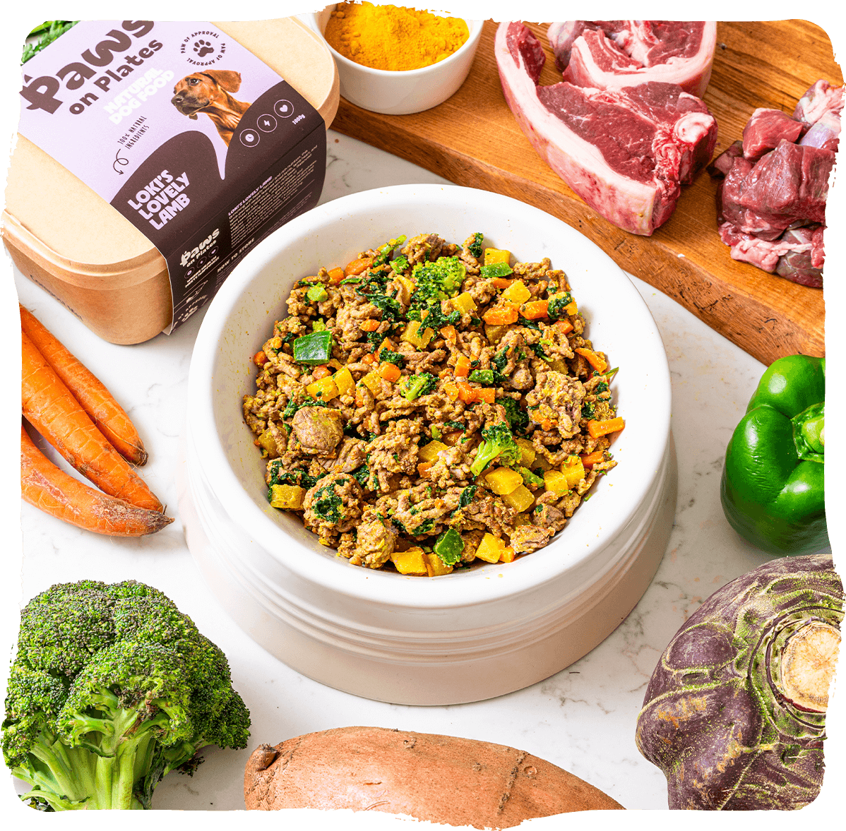 Paws on Plates - Where Health Meats Happiness - Home Cooked Dog Food